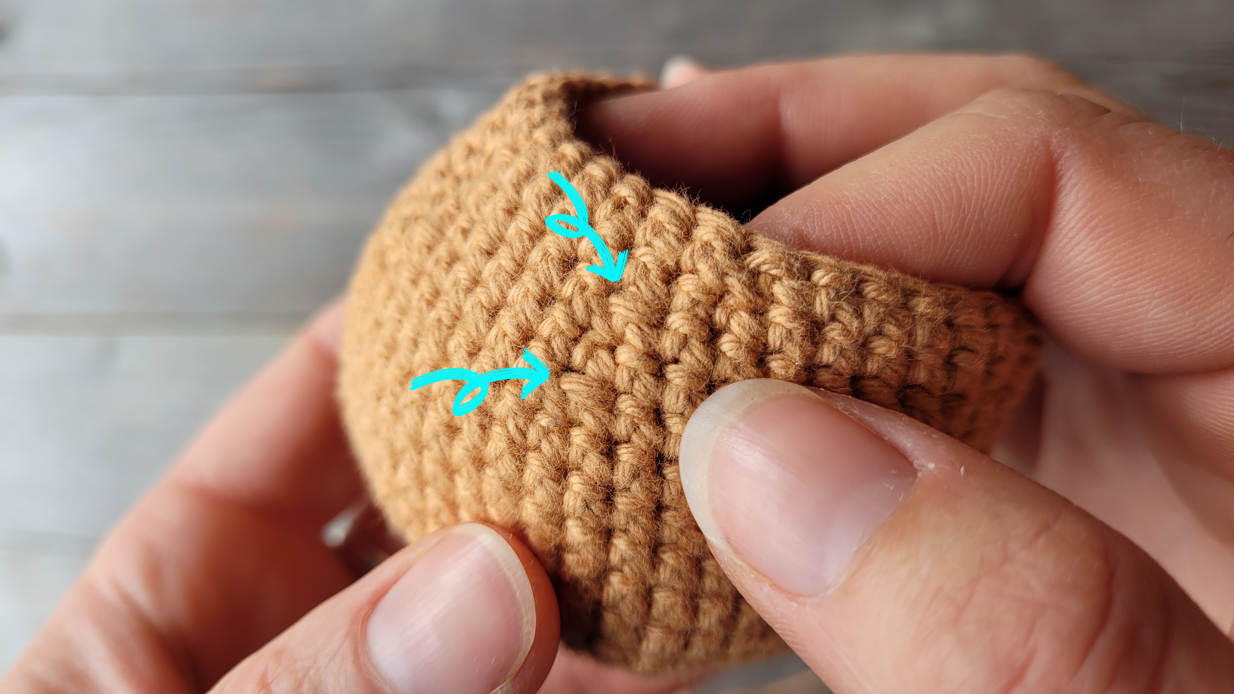 Making an Invisible Crochet Decrease - Aoibhe Ni